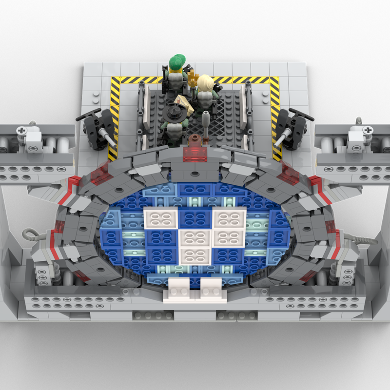 LEGO MOC Stargate SG-1 Gateroom (LEGO® colors) by axsbricks ...