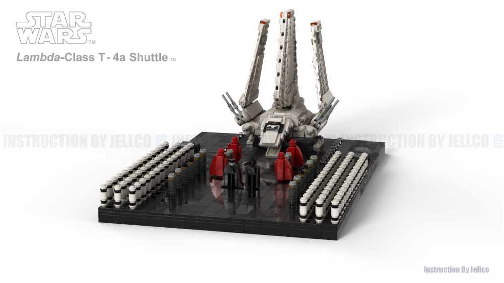 LEGO MOC Medium Size Imperial Shuttle Lambda class T-4a by jellco ...