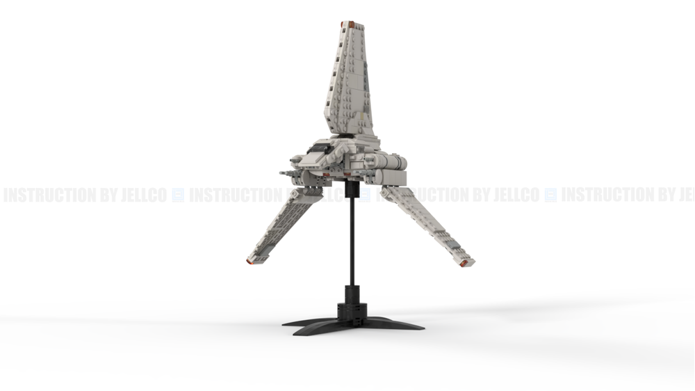 LEGO MOC Medium Size Imperial Shuttle Lambda class T-4a by jellco ...