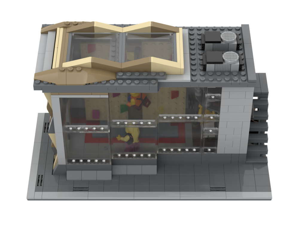 LEGO MOC "WALL CLUB" RockClimbing Gym by Brick.Mocman | Rebrickable ...