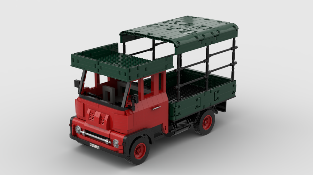 LEGO MOC Old Hong Kong Leyland FG Lorry by norman0812 | Rebrickable ...