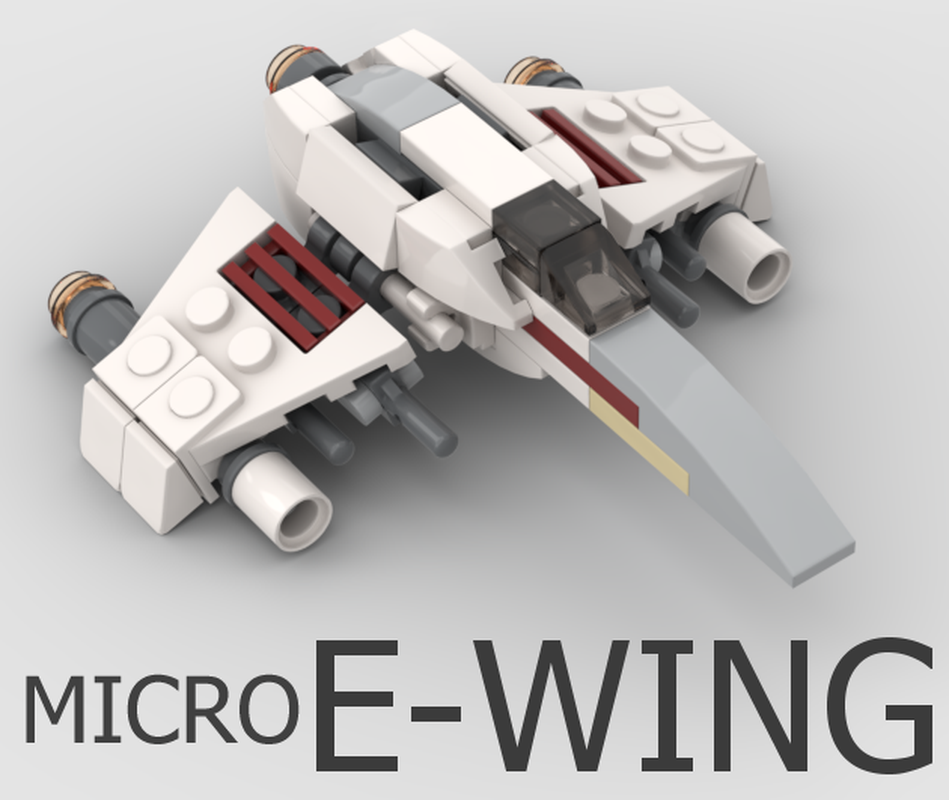 LEGO MOC-96311 Micro E-Wing Starfigher (Refit) by Kathrynerius ...