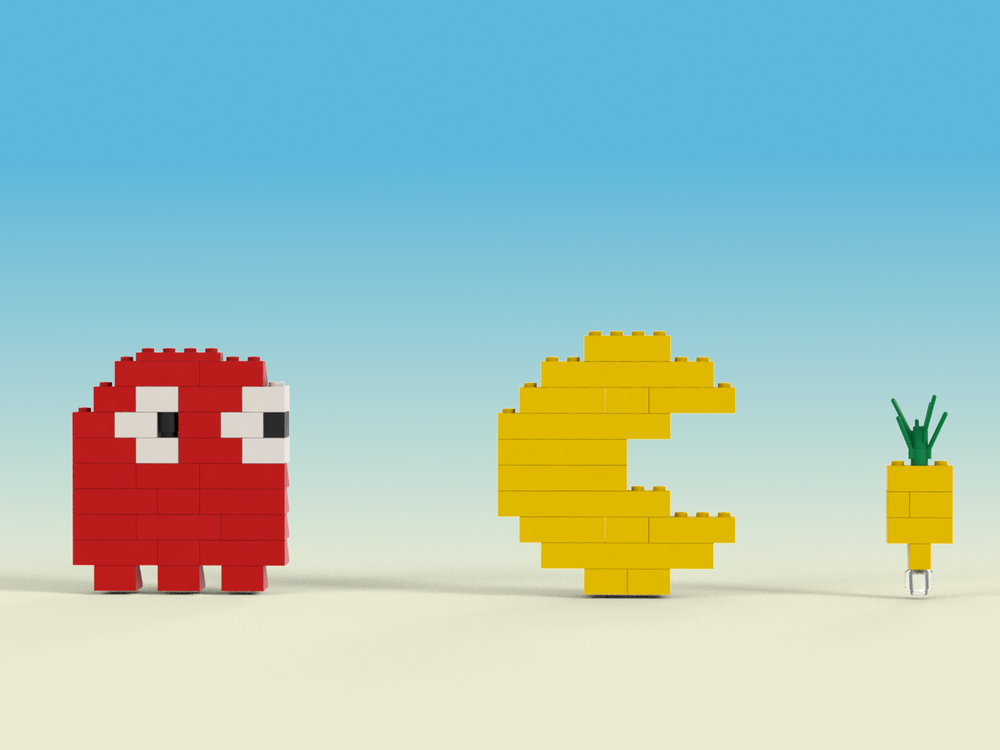 LEGO MOC 6365 Pac-man by se1977 | Rebrickable - Build with LEGO