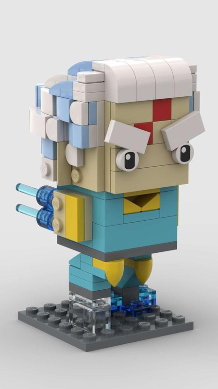 LEGO MOC Rei - Hokuto No Ken by maivia87 | Rebrickable - Build with LEGO