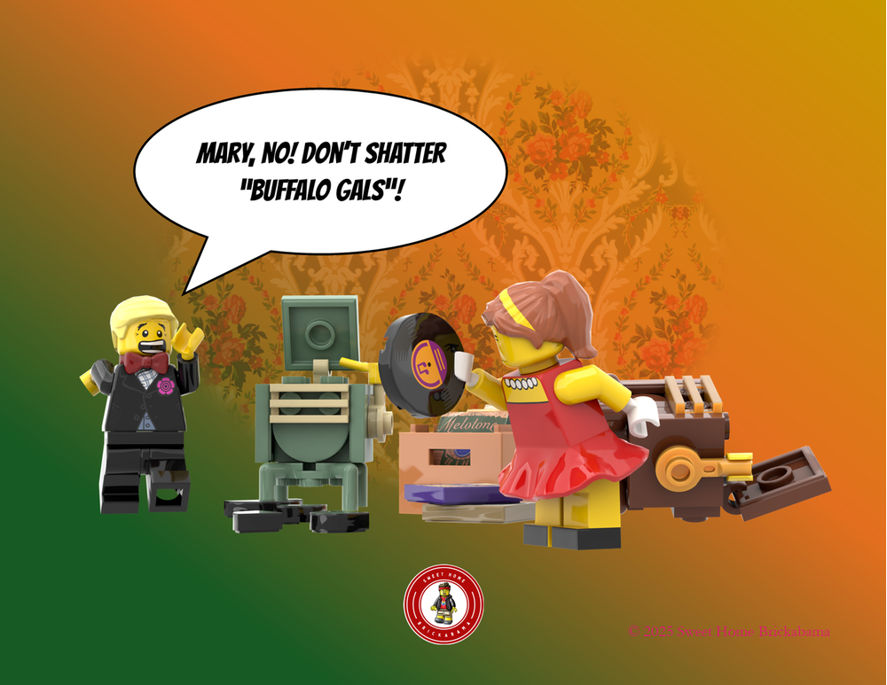 LEGO MOC On The House: Cabinet Phonographs by SweetHomeBrickabama ...