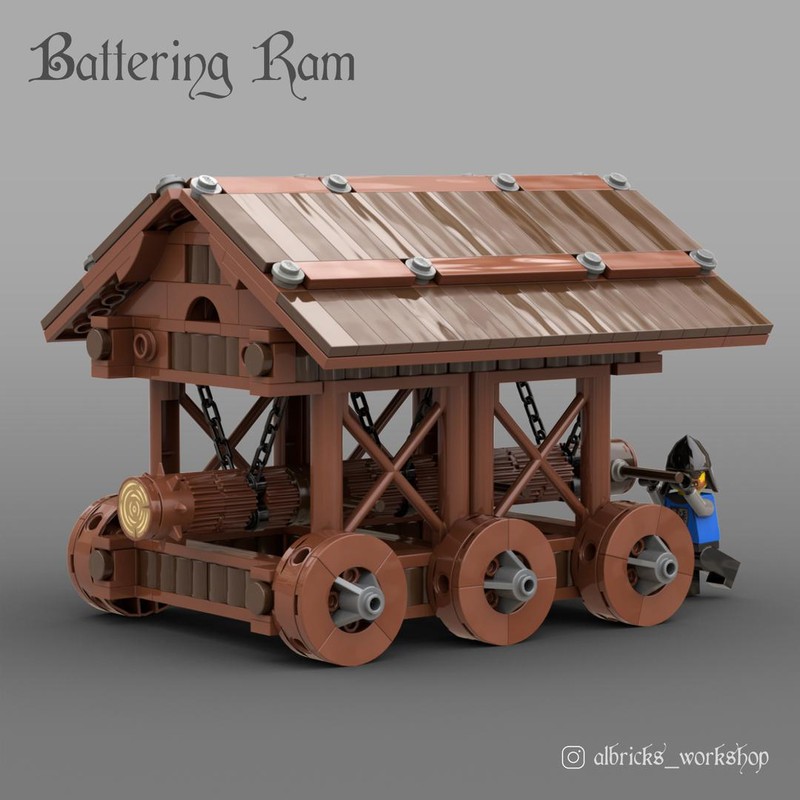 LEGO MOC Battering Ram by albricks_workshop | Rebrickable - Build with LEGO