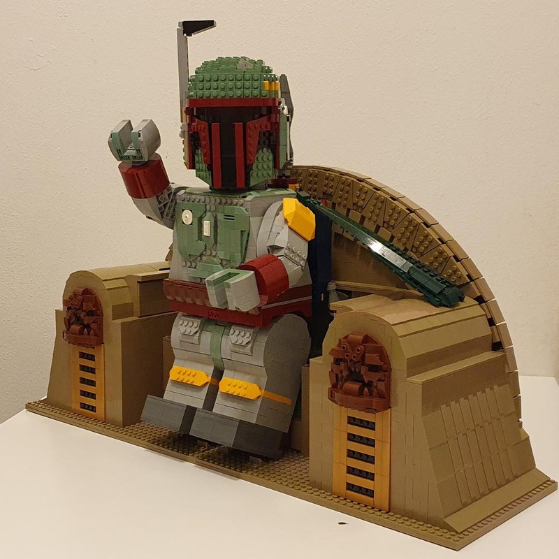 LEGO MOC Boba Fett Mega Throne (Mega Figure size) by Albo.Lego ...