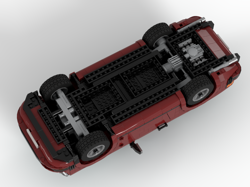 LEGO MOC 10295 Porsche Coupe MOD by Linse | Rebrickable - Build with LEGO