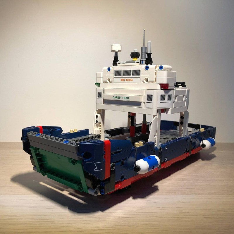 LEGO MOC 42064 Transport Ferry by DJLF | Rebrickable - Build with LEGO