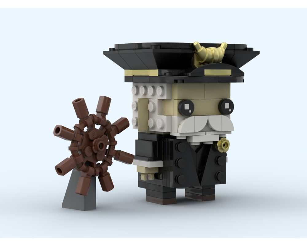 LEGO MOC Captain E.J. Smith - Titanic by GetMeBricked | Rebrickable ...