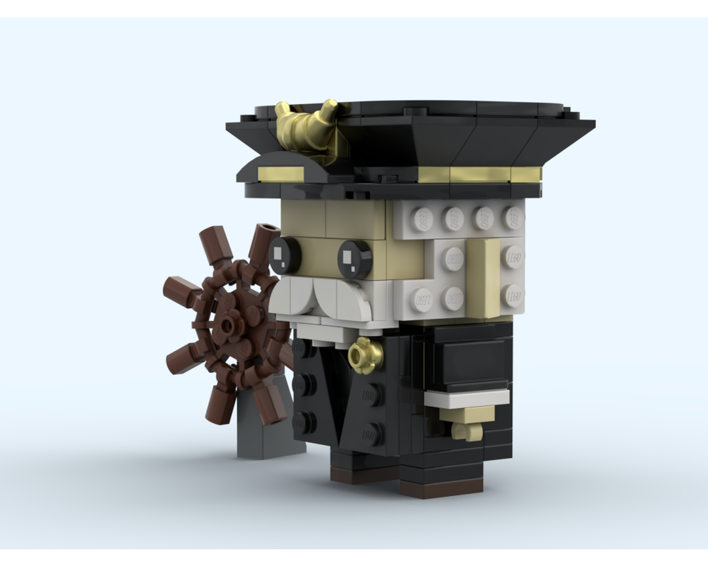 LEGO MOC Captain E.J. Smith - Titanic by GetMeBricked | Rebrickable ...