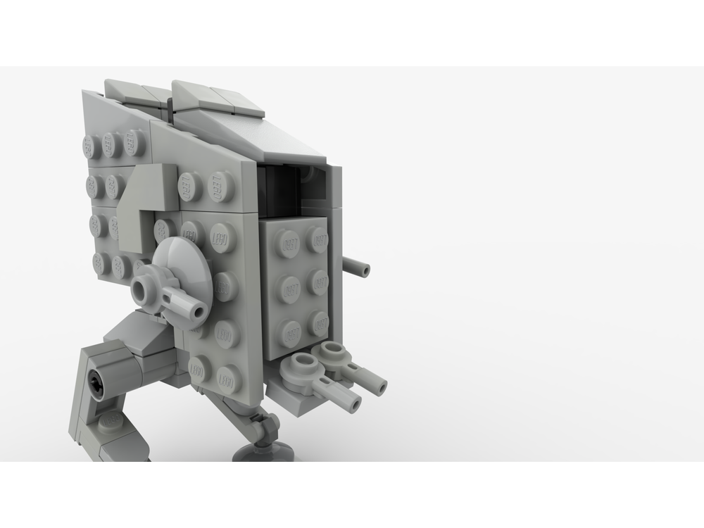 LEGO MOC 75298 - AT-ST Microfighter by Nodrap | Rebrickable - Build ...