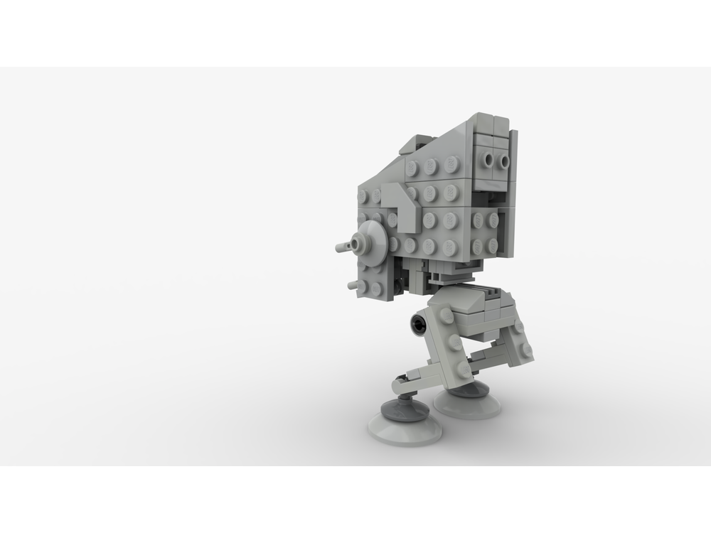 LEGO MOC 75298 - AT-ST Microfighter by Nodrap | Rebrickable - Build ...