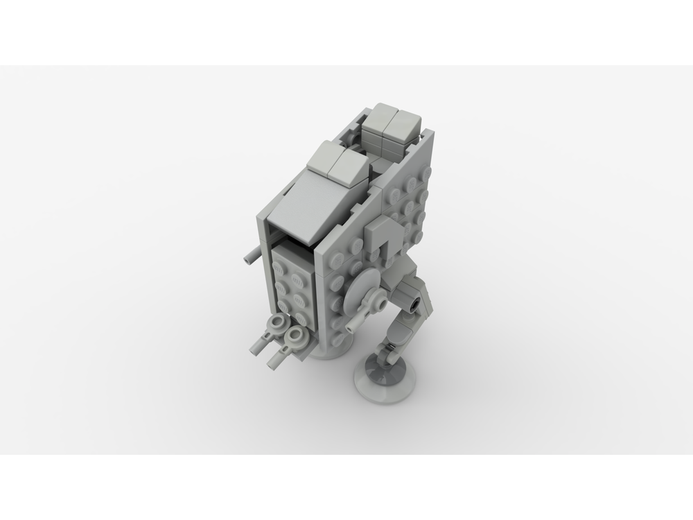 LEGO MOC 75298 - AT-ST Microfighter by Nodrap | Rebrickable - Build ...