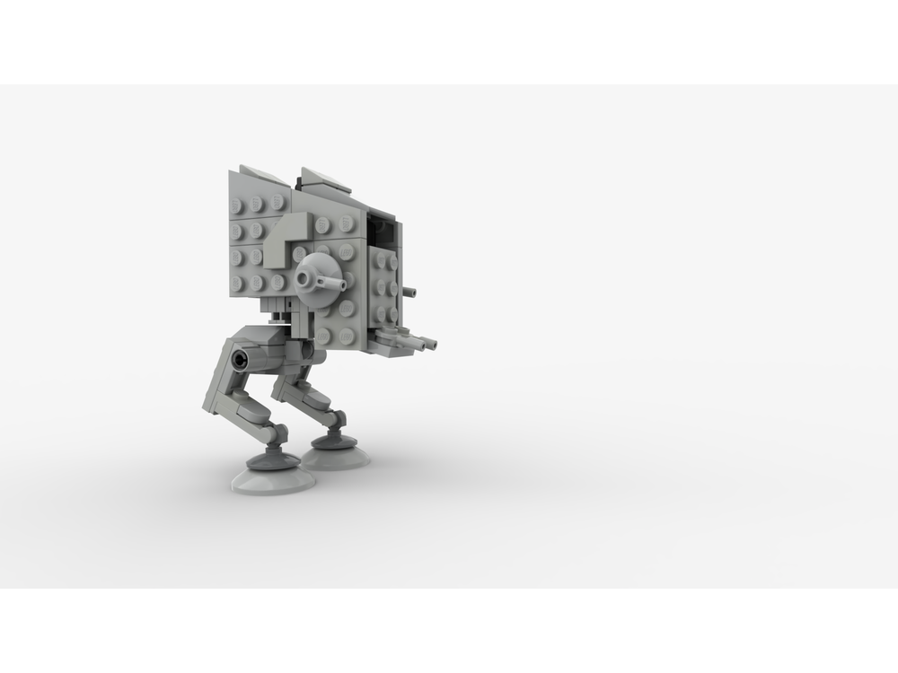 LEGO MOC 75298 - AT-ST Microfighter by Nodrap | Rebrickable - Build ...