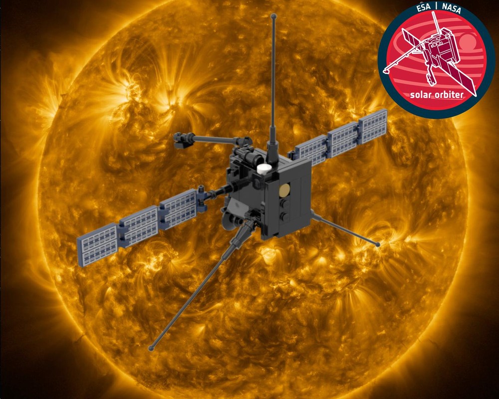 LEGO MOC Solar Orbiter by BrickSat | Rebrickable - Build with LEGO
