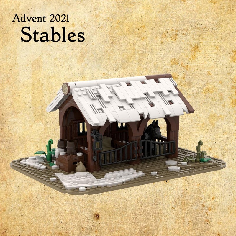 LEGO MOC Stables by peter.keith | Rebrickable - Build with LEGO
