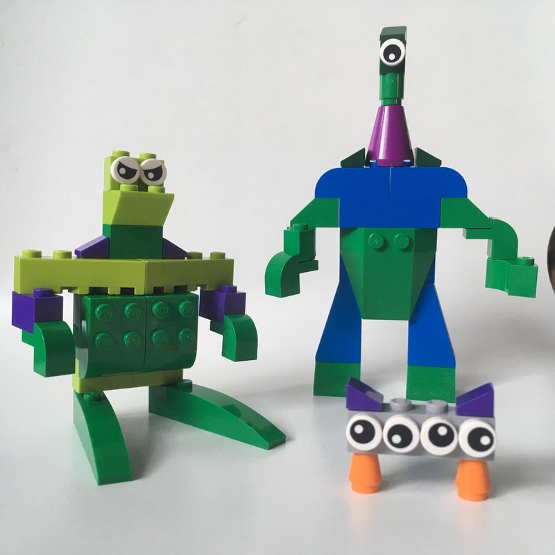 LEGO MOC Little Monsters by DrKateOC | Rebrickable - Build with LEGO
