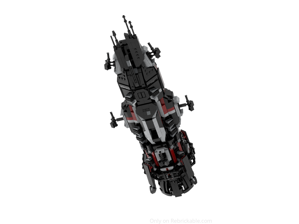 LEGO MOC Rocinante S4 - Mid Scale by brickgloria | Rebrickable - Build ...
