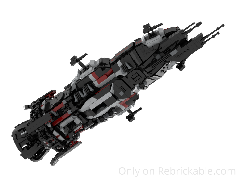 LEGO MOC Rocinante S4 - Mid Scale by brickgloria | Rebrickable - Build ...