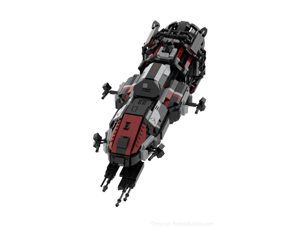LEGO MOC Rocinante S4 - Mid Scale by brickgloria | Rebrickable - Build ...