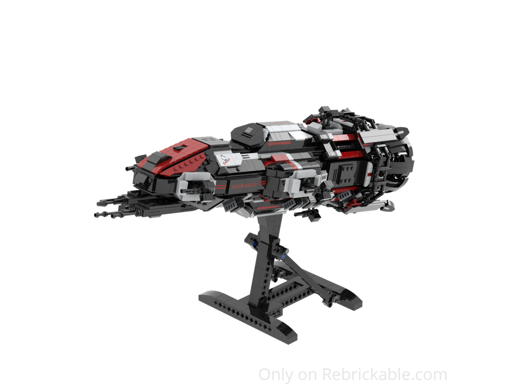 LEGO MOC Rocinante S4 - Mid Scale by brickgloria | Rebrickable - Build ...