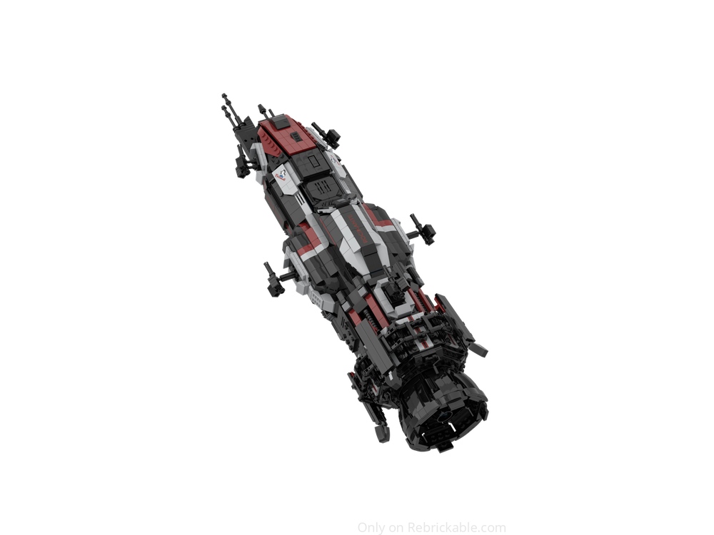 LEGO MOC Rocinante S4 - Mid Scale by brickgloria | Rebrickable - Build ...