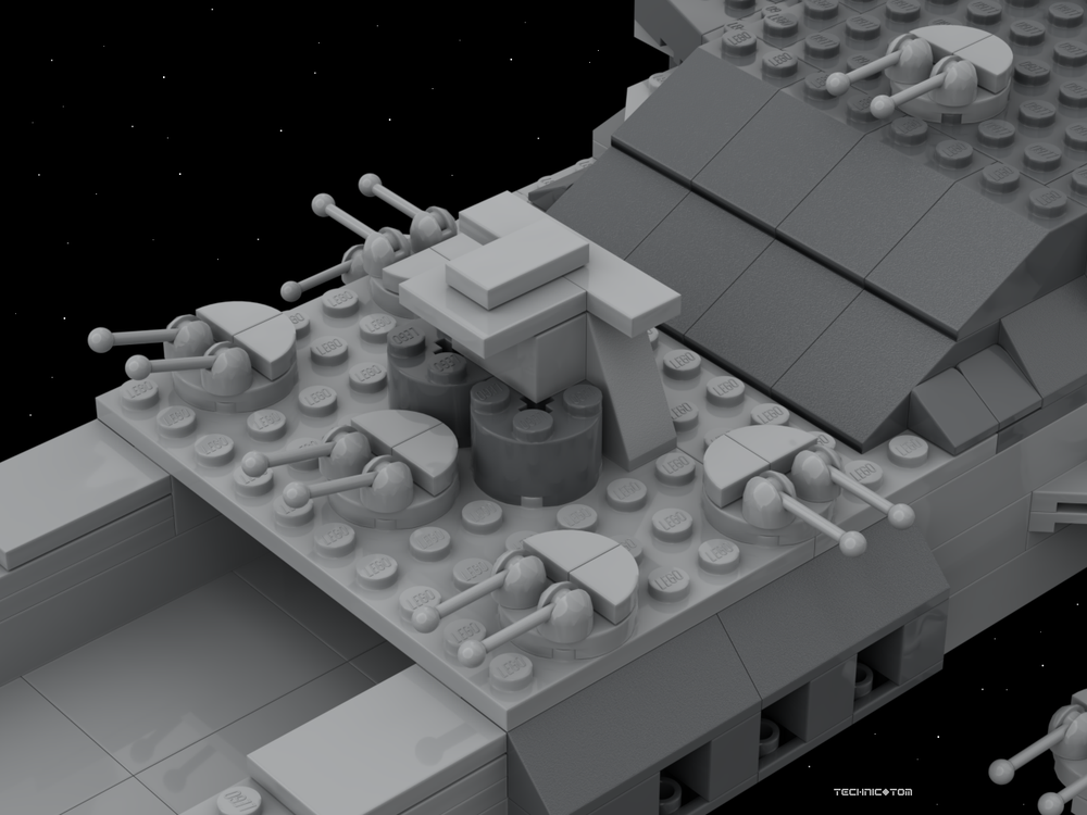 LEGO MOC Tiger Claw - Bengal class spaceship carrier by technic.tom ...