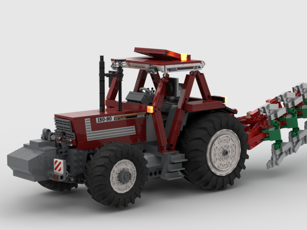LEGO MOC tractor weight by BrickAGRAR | Rebrickable - Build with LEGO