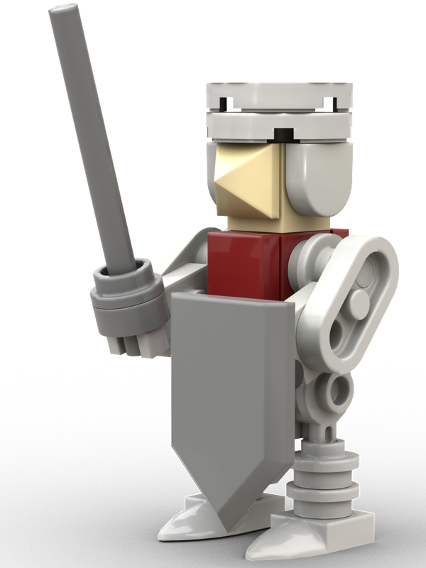 LEGO MOC Medieval Knight by dariusdrum | Rebrickable - Build with LEGO