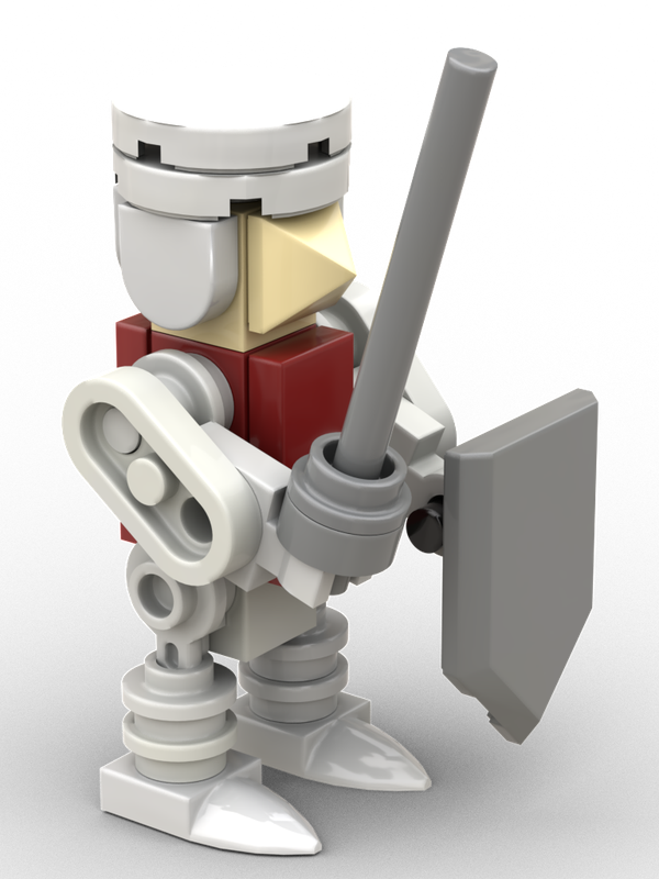 LEGO MOC Medieval Knight by dariusdrum | Rebrickable - Build with LEGO