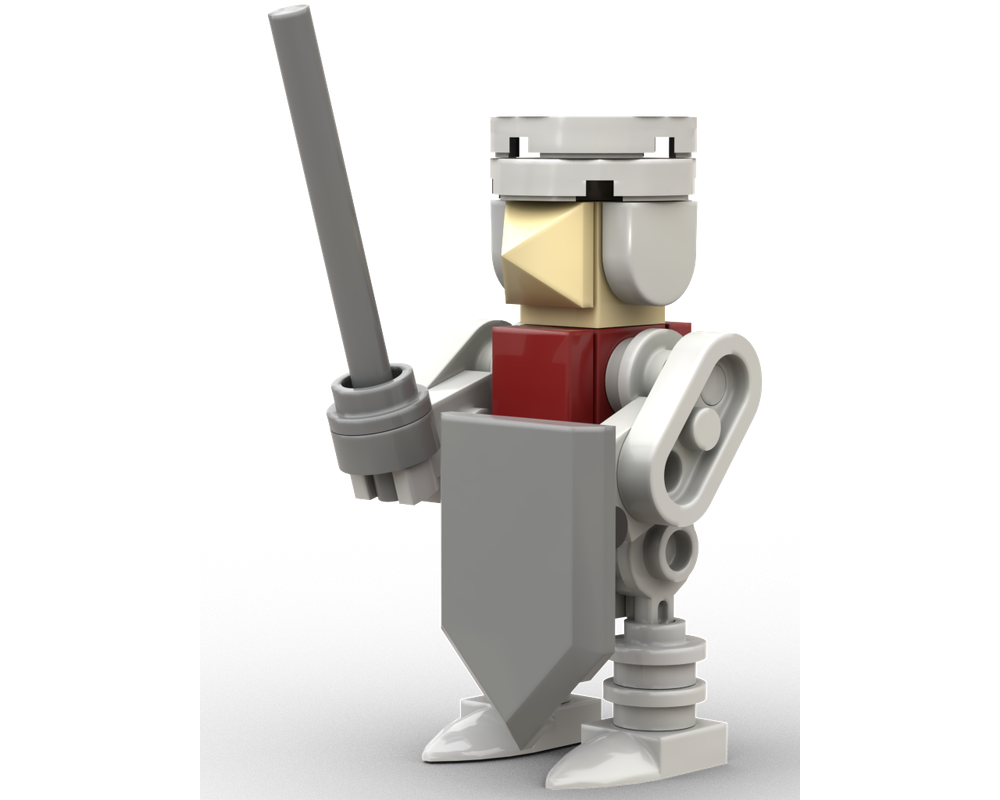 LEGO MOC Medieval Knight by dariusdrum | Rebrickable - Build with LEGO