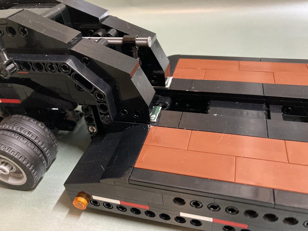 LEGO MOC 13 axle lowboy trailer by Locotone | Rebrickable - Build with LEGO