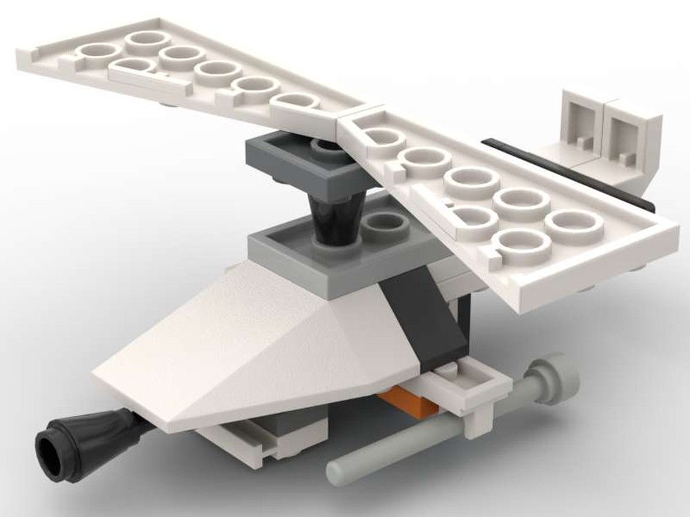 LEGO MOC Attack Helicopter by meregt | Rebrickable - Build with LEGO