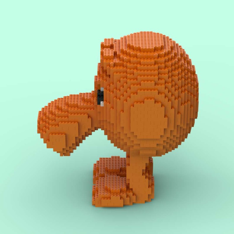 LEGO MOC Q*Bert by otterbournelego | Rebrickable - Build with LEGO
