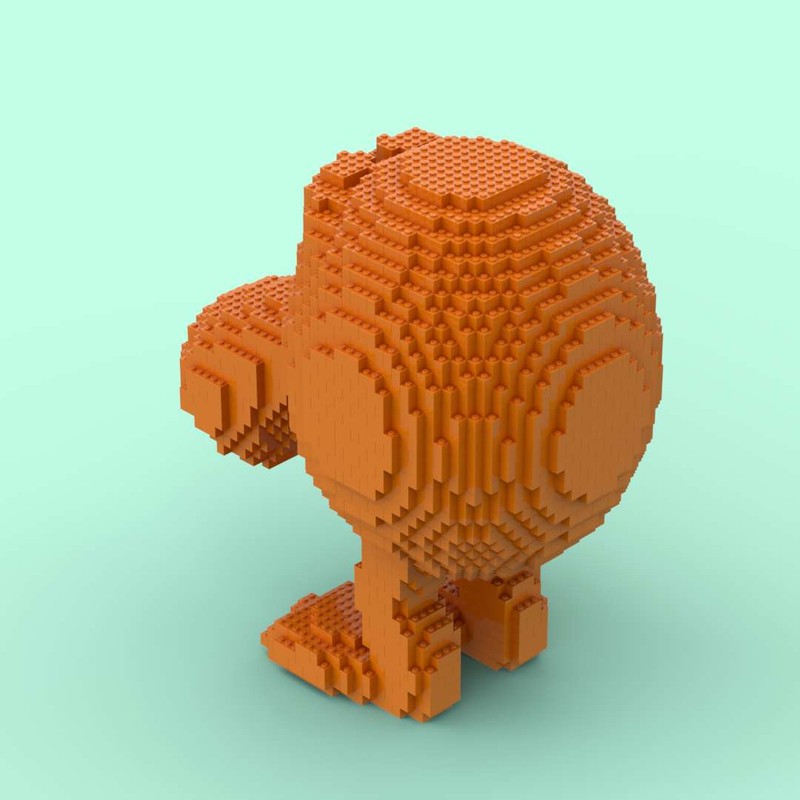 LEGO MOC Q*Bert by otterbournelego | Rebrickable - Build with LEGO