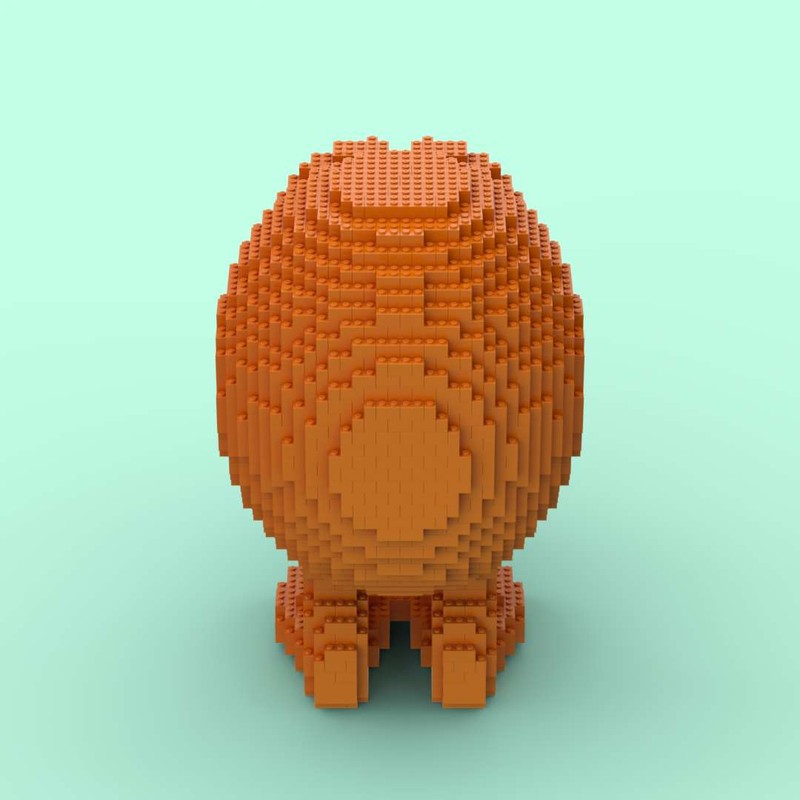 LEGO MOC Q*Bert by otterbournelego | Rebrickable - Build with LEGO