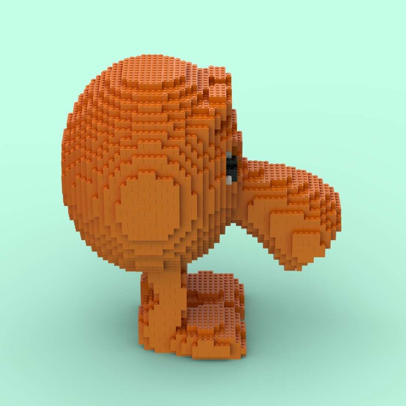 LEGO MOC Q*Bert by otterbournelego | Rebrickable - Build with LEGO