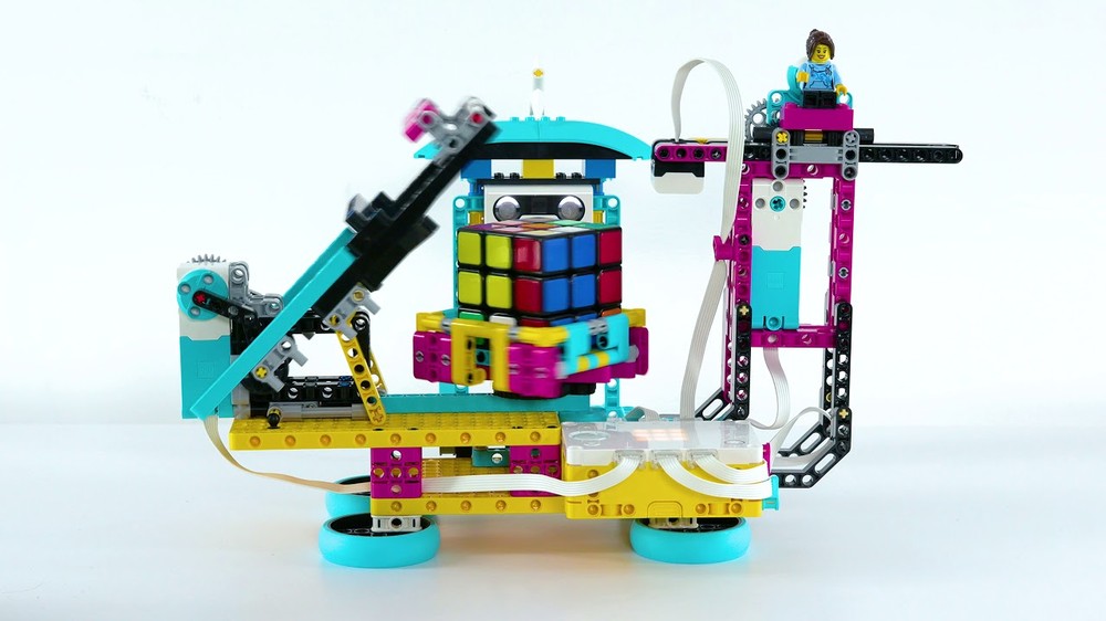 Lego Moc Rubiks Cube Solver Primecube By Arnau18501p Rebrickable Build With Lego