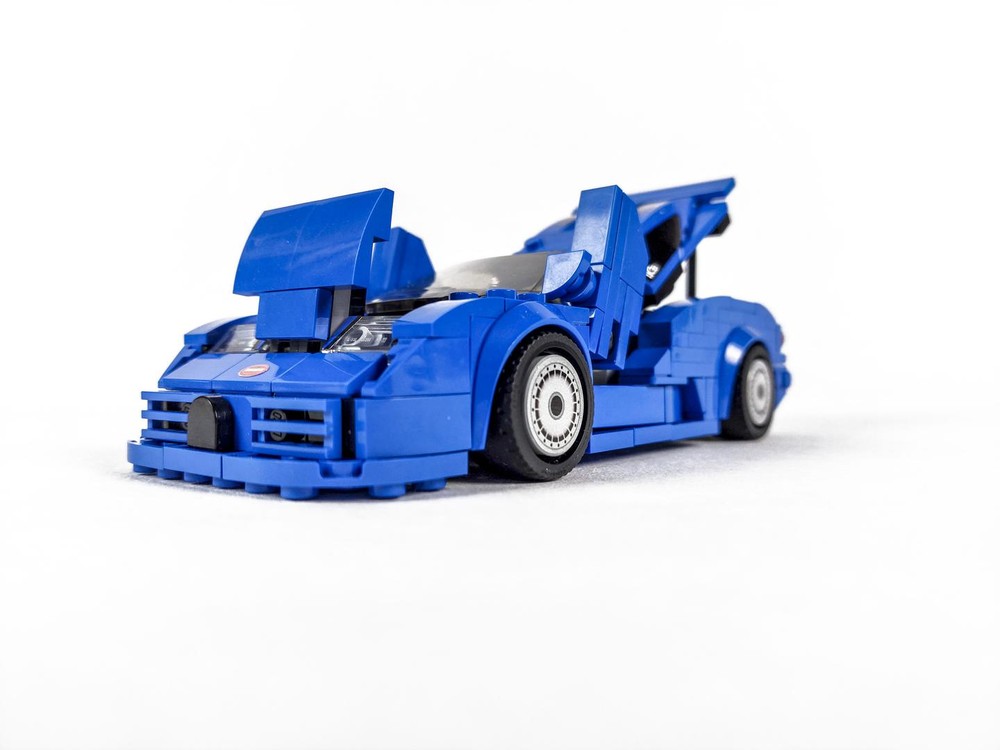 LEGO MOC Bugatti EB110 exploded view modification (DISPLAY ONLY) by SFH ...