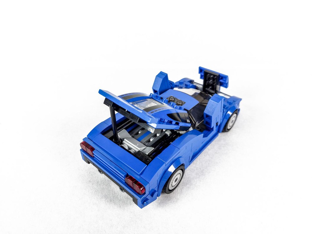 LEGO MOC Bugatti EB110 exploded view modification (DISPLAY ONLY) by SFH ...