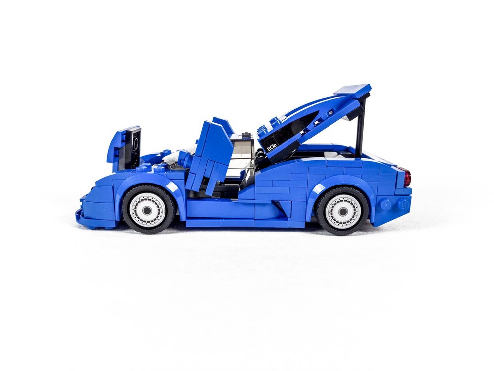 LEGO MOC Bugatti EB110 exploded view modification (DISPLAY ONLY) by SFH ...