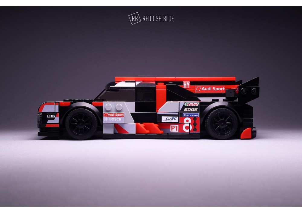 LEGO MOC Audi R18 LMP1 Spec-2016 by Reddish Blue | Rebrickable - Build ...