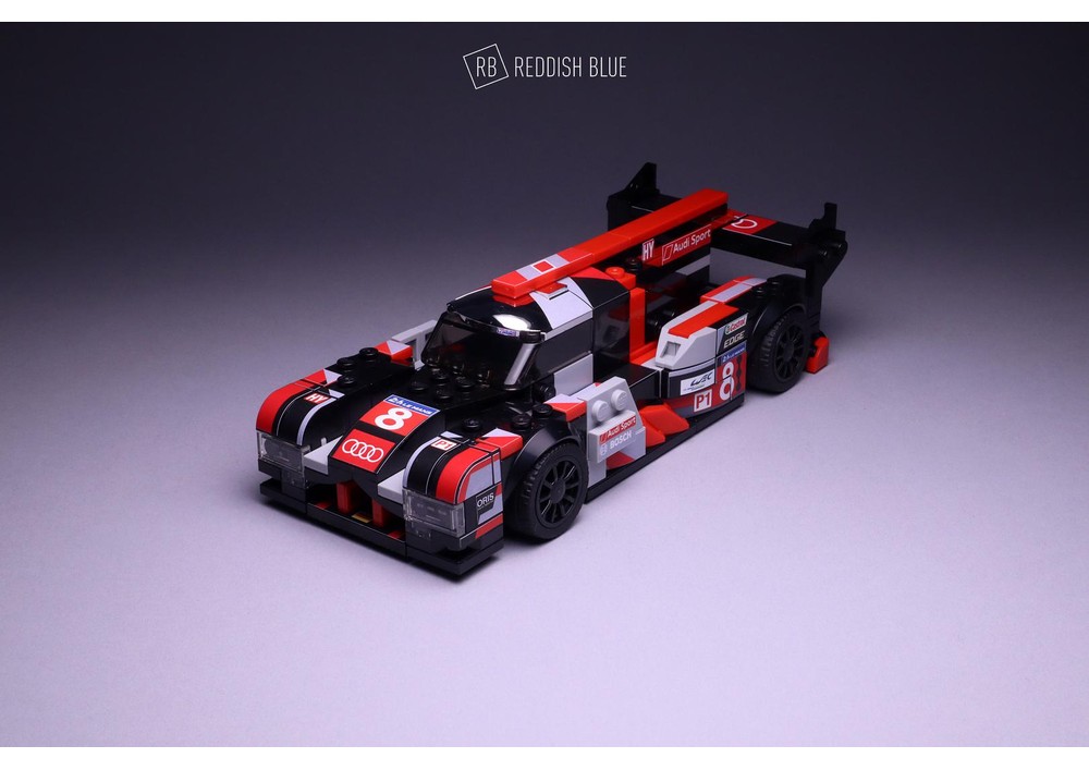 LEGO MOC Audi R18 LMP1 Spec-2016 by Reddish Blue | Rebrickable - Build ...