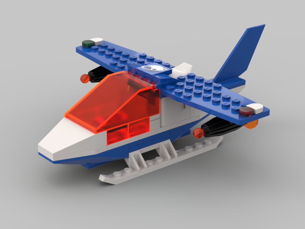 LEGO MOC-96629 Ice Flyer by zero_g_is_fun | Rebrickable - Build with LEGO