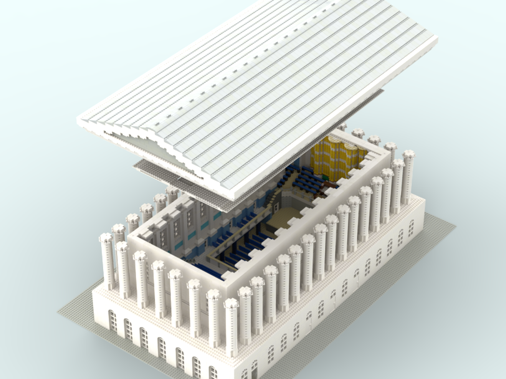 LEGO MOC Birmingham Town Hall (with interior) by blues-lego ...