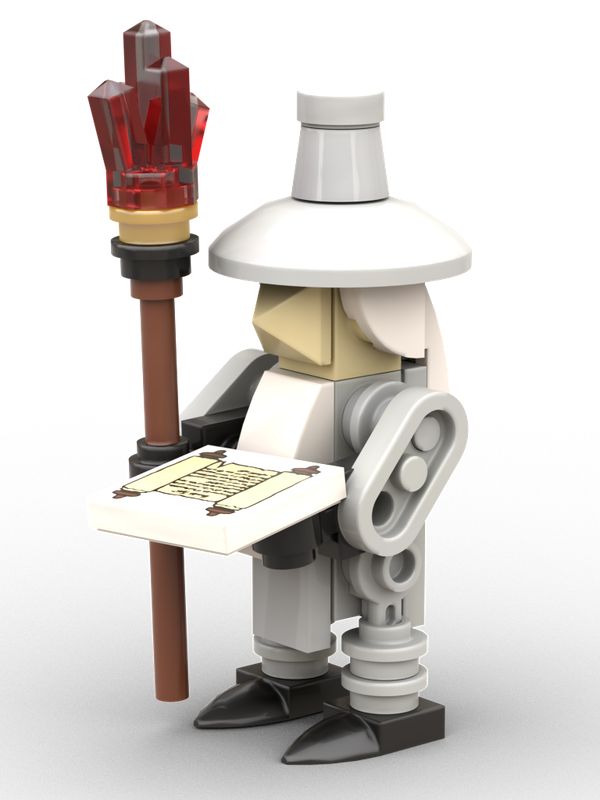 LEGO MOC Medieval Wizzard by dariusdrum | Rebrickable - Build with LEGO