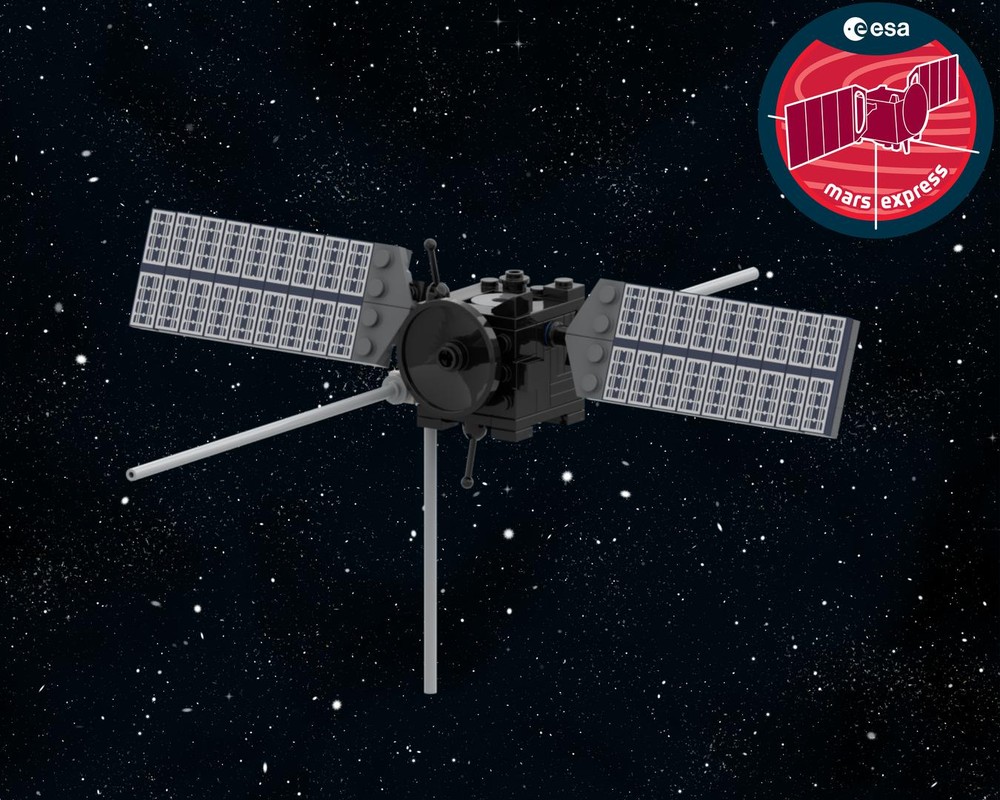 LEGO MOC Mars Express by BrickSat | Rebrickable - Build with LEGO