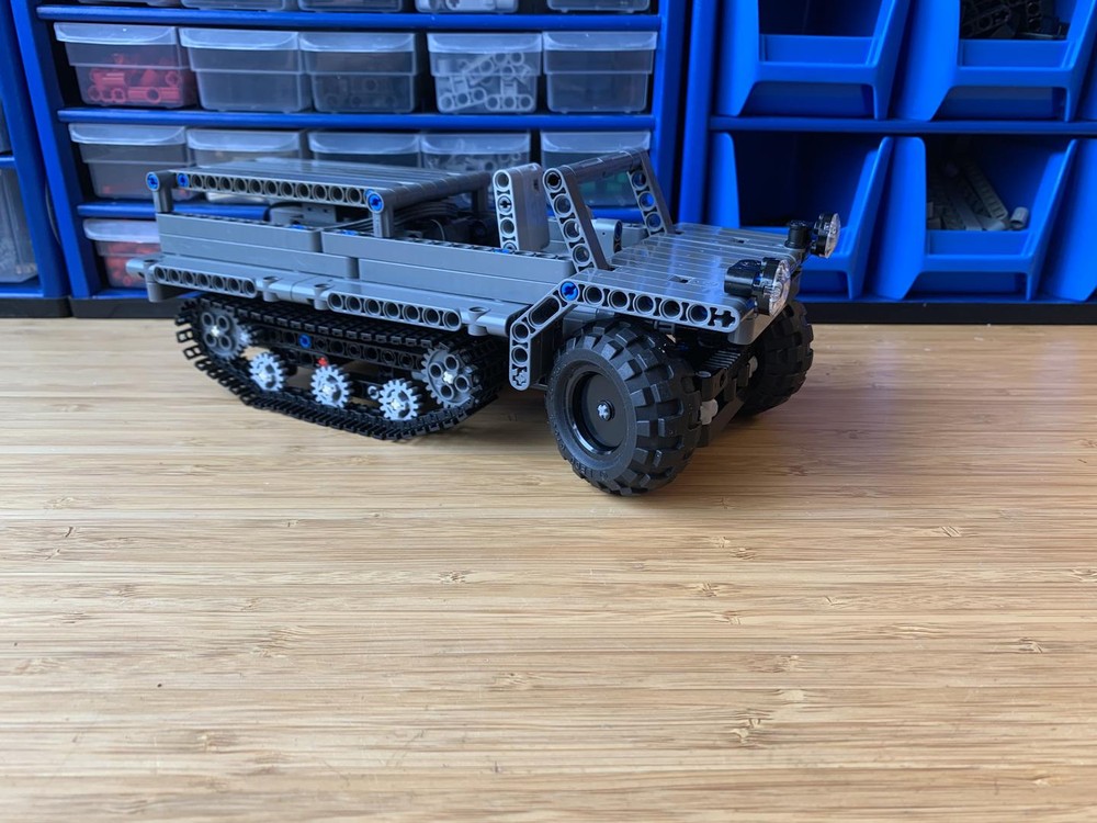 LEGO MOC Half-track by LegoLounge | Rebrickable - Build with LEGO