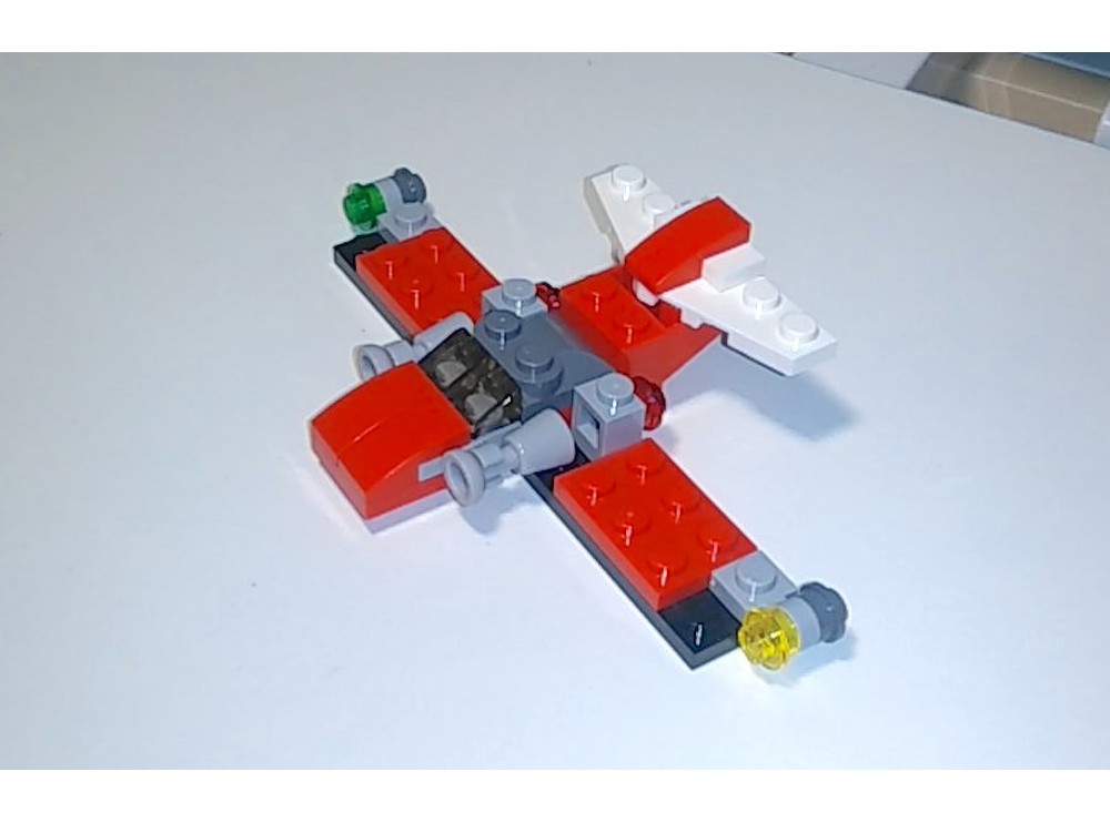 LEGO MOC Simple Jet by ash.jr | Rebrickable - Build with LEGO